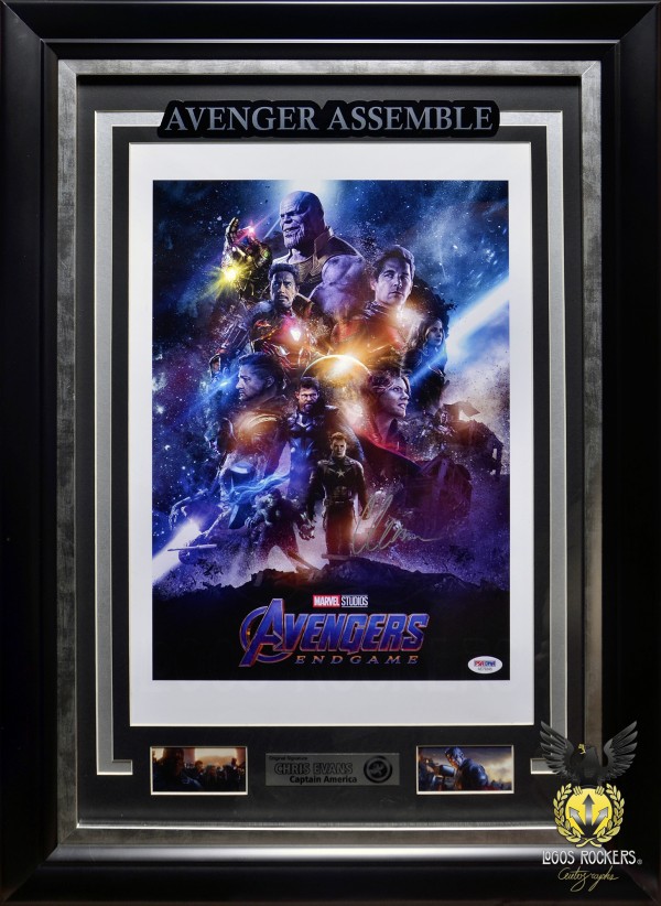 Chris Evans - Logos Rockers Autographs