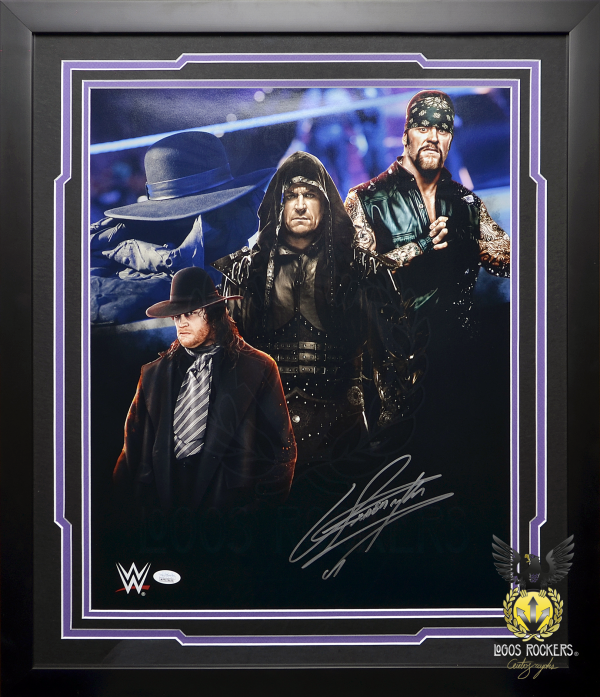 Undertaker - Logos Rockers Autographs