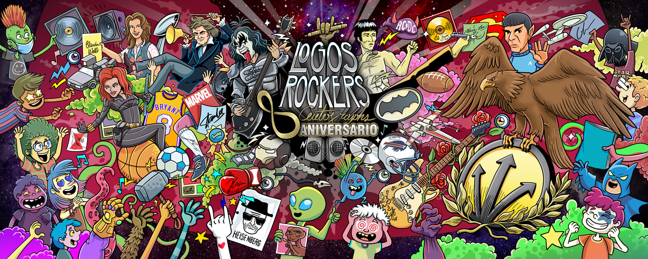 Logos Rockers Autographs